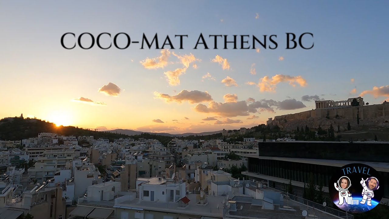 COCO-MAT ATHENS BC BOUTIQUE HOTEL REVIEW ACROPOLIS VIEW - YouTube
