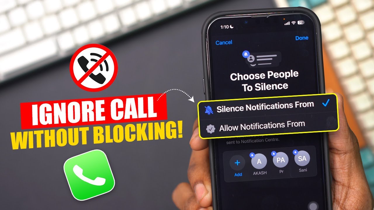 How to Ignore Calls Without Blocking on Any Phone | How to Avoid Calls Without Blocking - YouTube