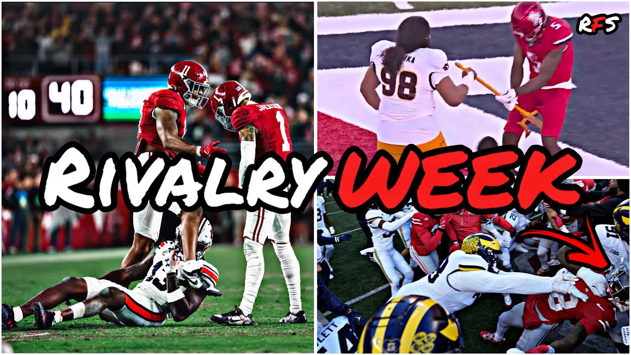 Rivalry Week Will Forever Be The Most Entertaining Week In College ...