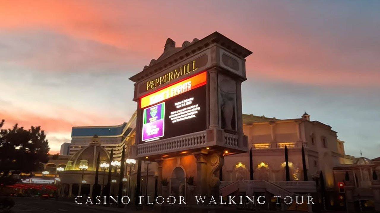 WALKING TOUR of PEPPERMILL CASINO & RESORT in Reno Nevada - YouTube
