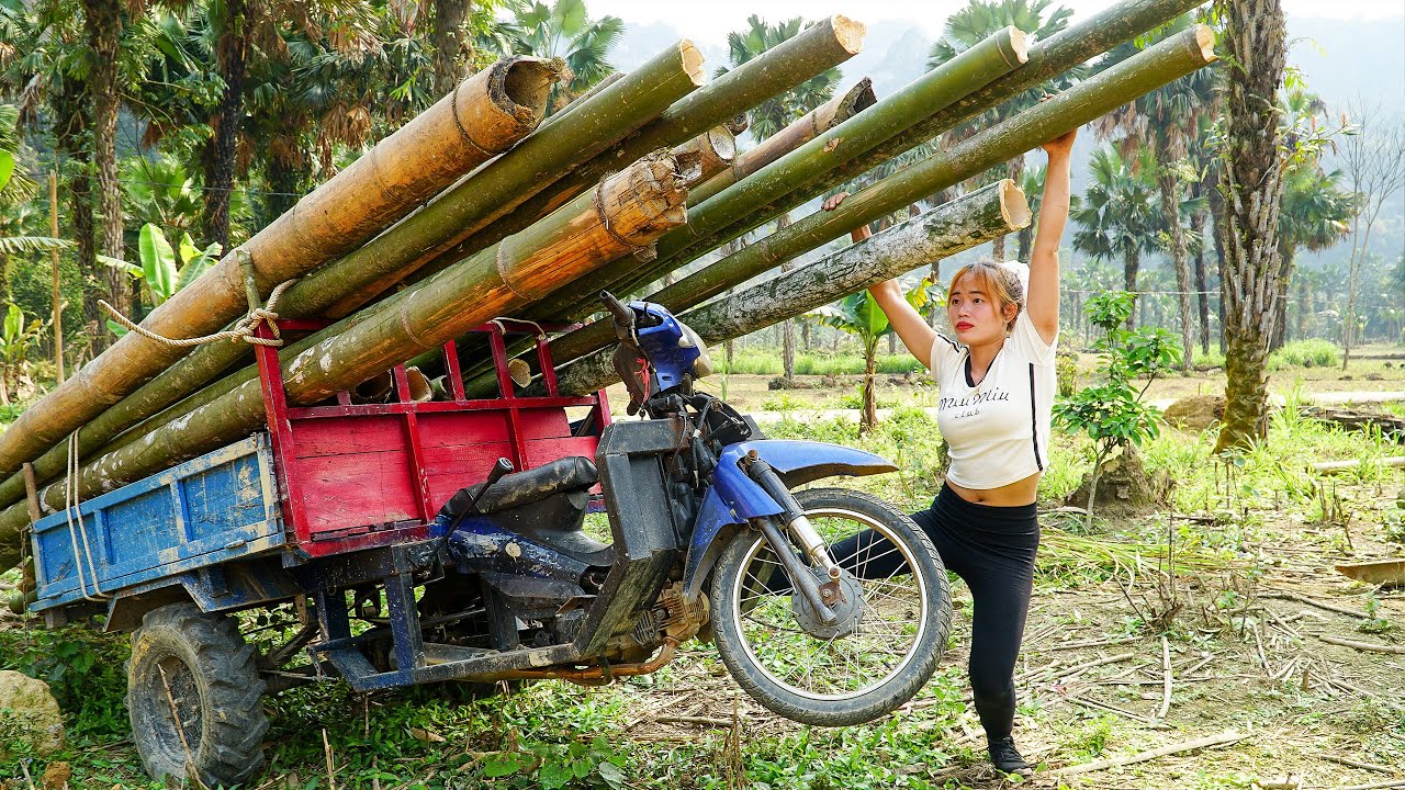 Strong Girl Builds New Farm Kitchen Foundation – Daily Mountain Life ...