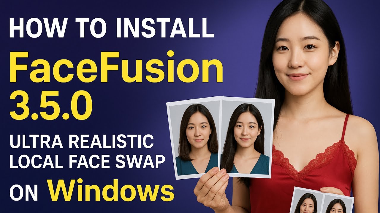 How to Install FaceFusion 3.5.0 | Ultra Realistic Local Face Swap on Windows (Full Setup + Demo ...