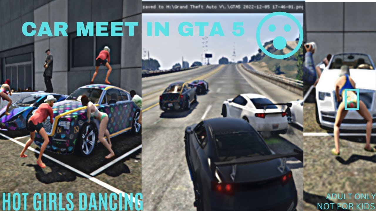 CAR MEET IN GRAND THEFT AUTO 5-GTA 5 (PC 4K 60FPS)BEST CAR MEET IN GTA ...