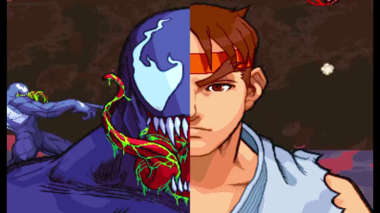 Marvel vs Capcom 1 ( Arcade ) - Ryu / Venom Playthrough ( July 1, 2018 ...