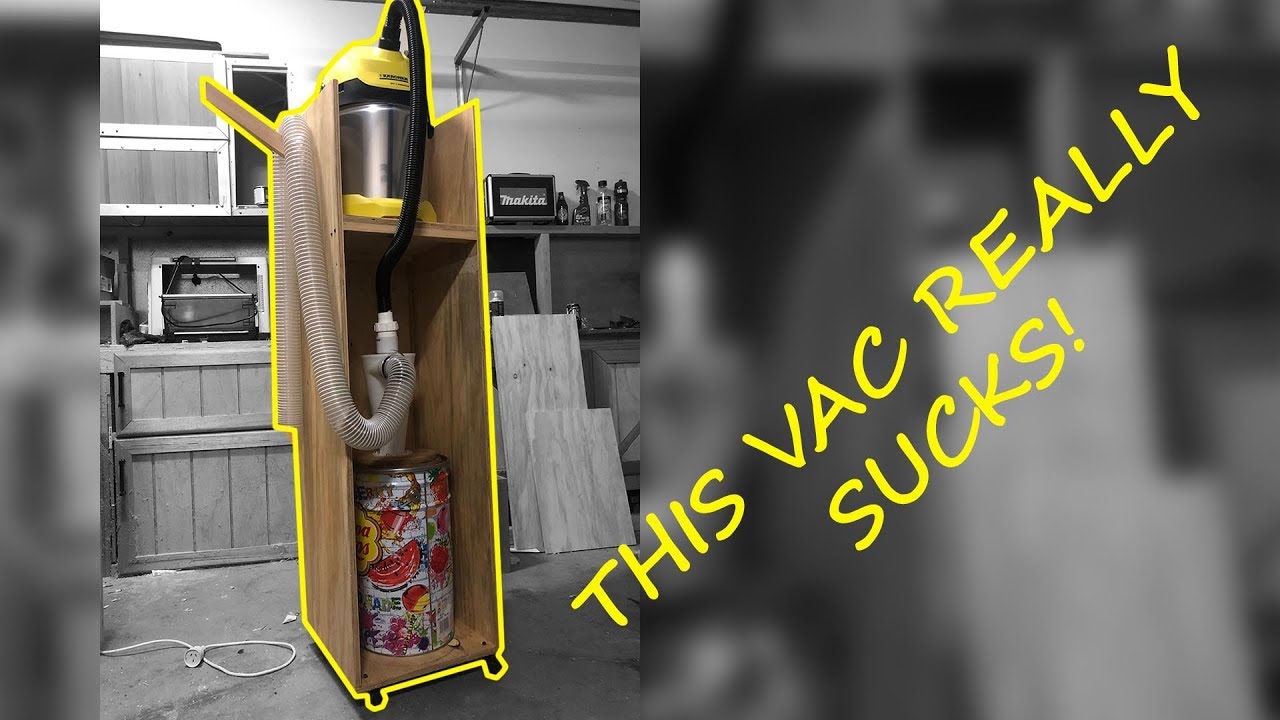 Dust Collector Tower Of Power - Homemade dust collector - YouTube