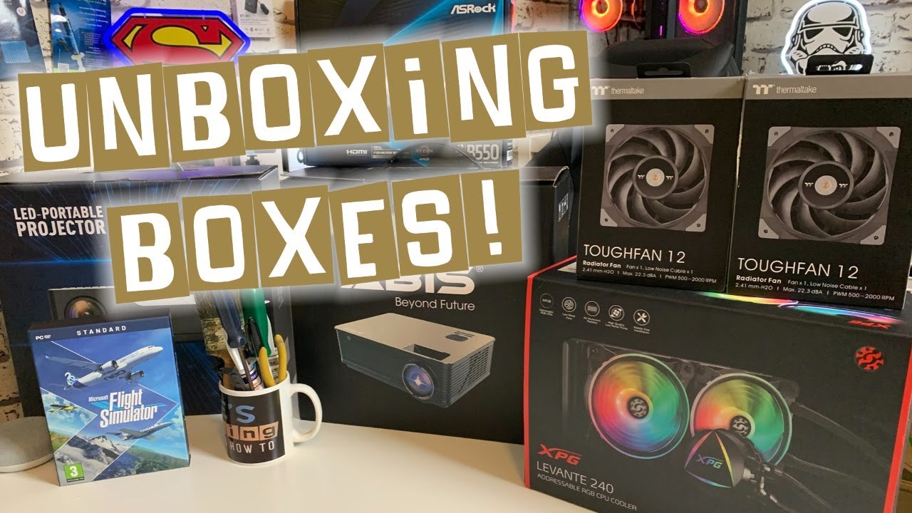 UNBOXING BOXES! Some Of The Items For Review Next Week - YouTube