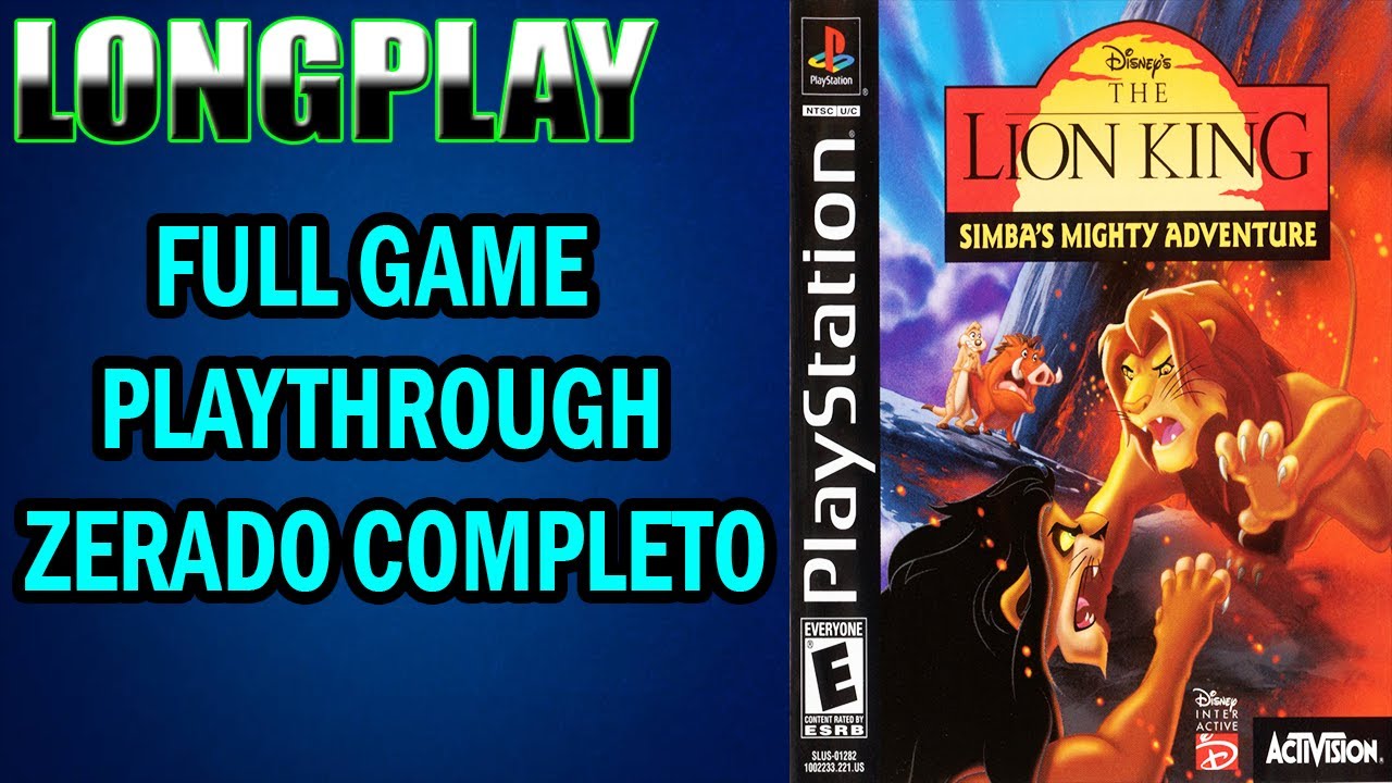 Longplay The Lion King: Simba's Mighty Adventure [PS1] Full Game ...