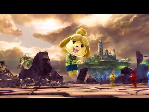 Super Smash Bros Ultimate Banner Trailer with Waluigi Pinball