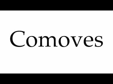 How to Pronounce Comoves