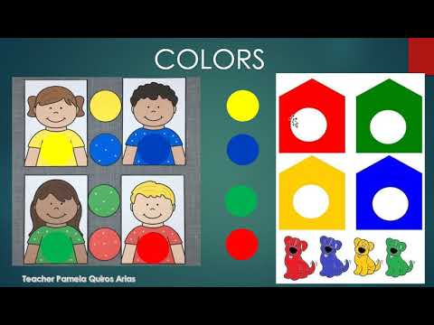 Let´s Learn colors green blue red yellow - YouTube