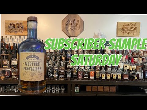 Western Provisions Kentucky Straight Bourbon Whisky/ Subscriber Sample ...