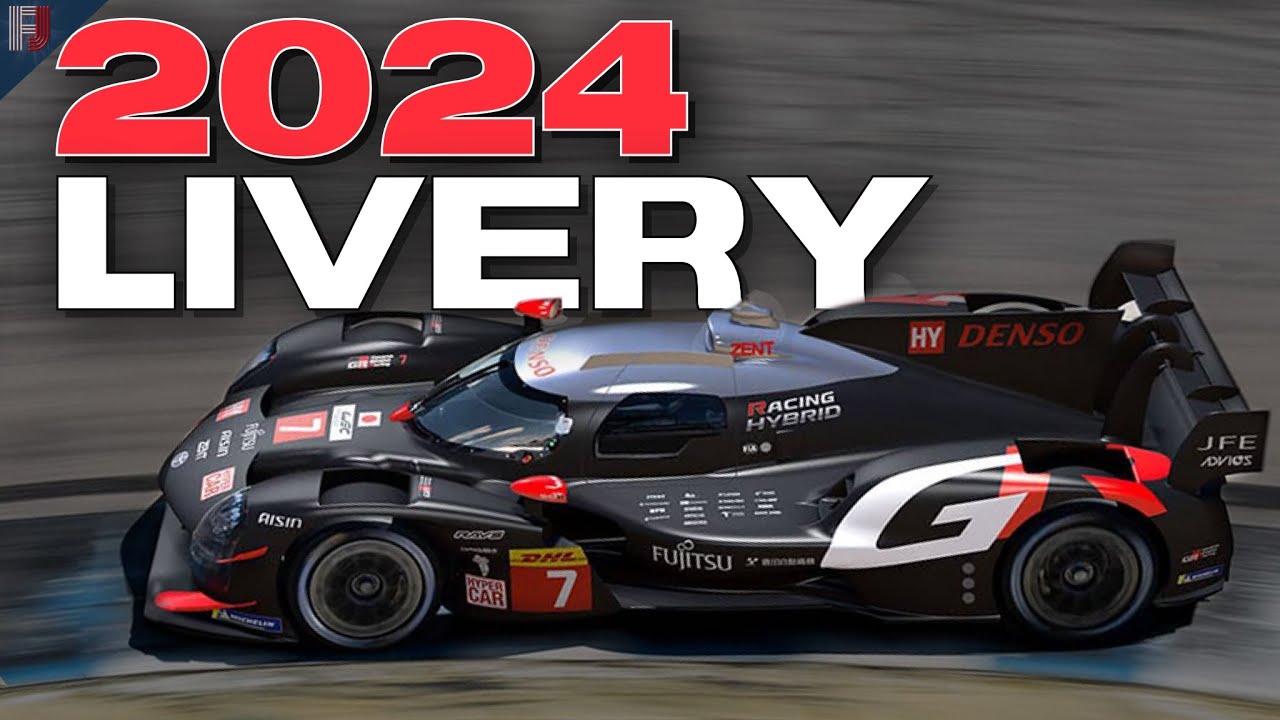 Toyota Reveal NEW 2024 Hypercar Livery - YouTube