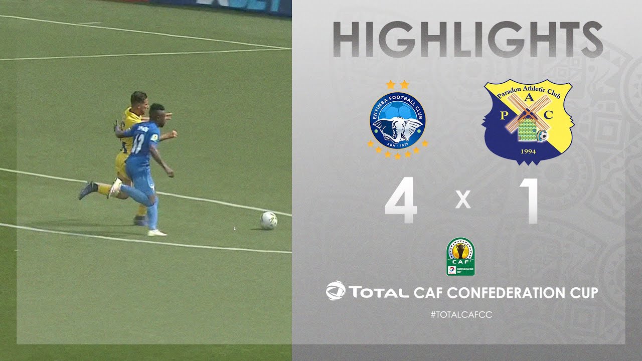 Enyimba FC 4-1 Paradou AC | HIGHLIGHTS | Match Day 4 | TotalCAFCC - YouTube