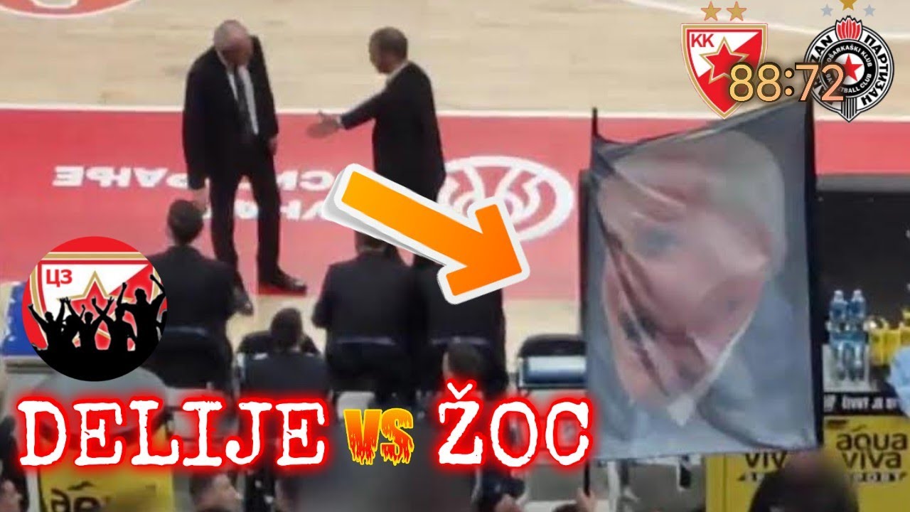 Delije zezaju crvenog Žoca - YouTube