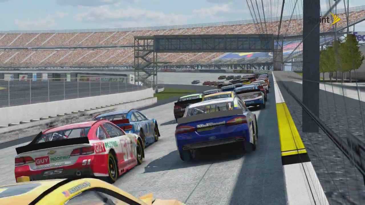 Nascar The Game Inside Line Dover Replay - YouTube