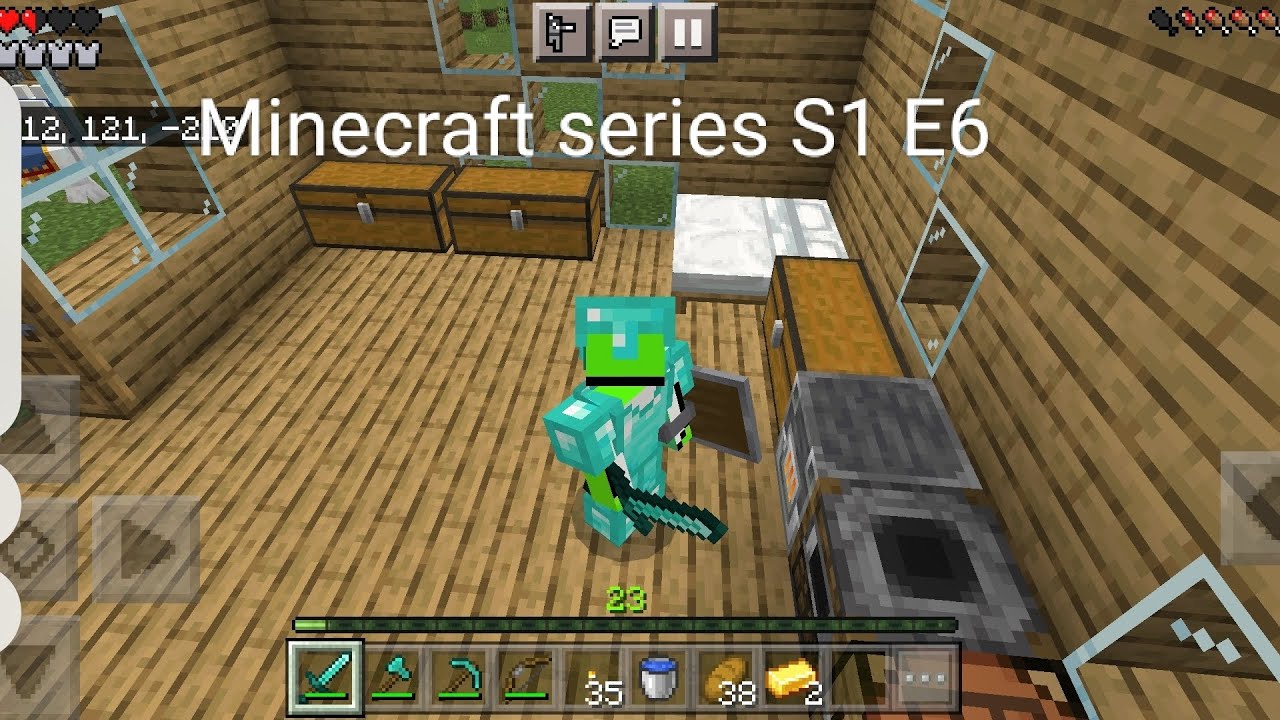 yes i got diamond armour Minecraft series S1 E6 - YouTube