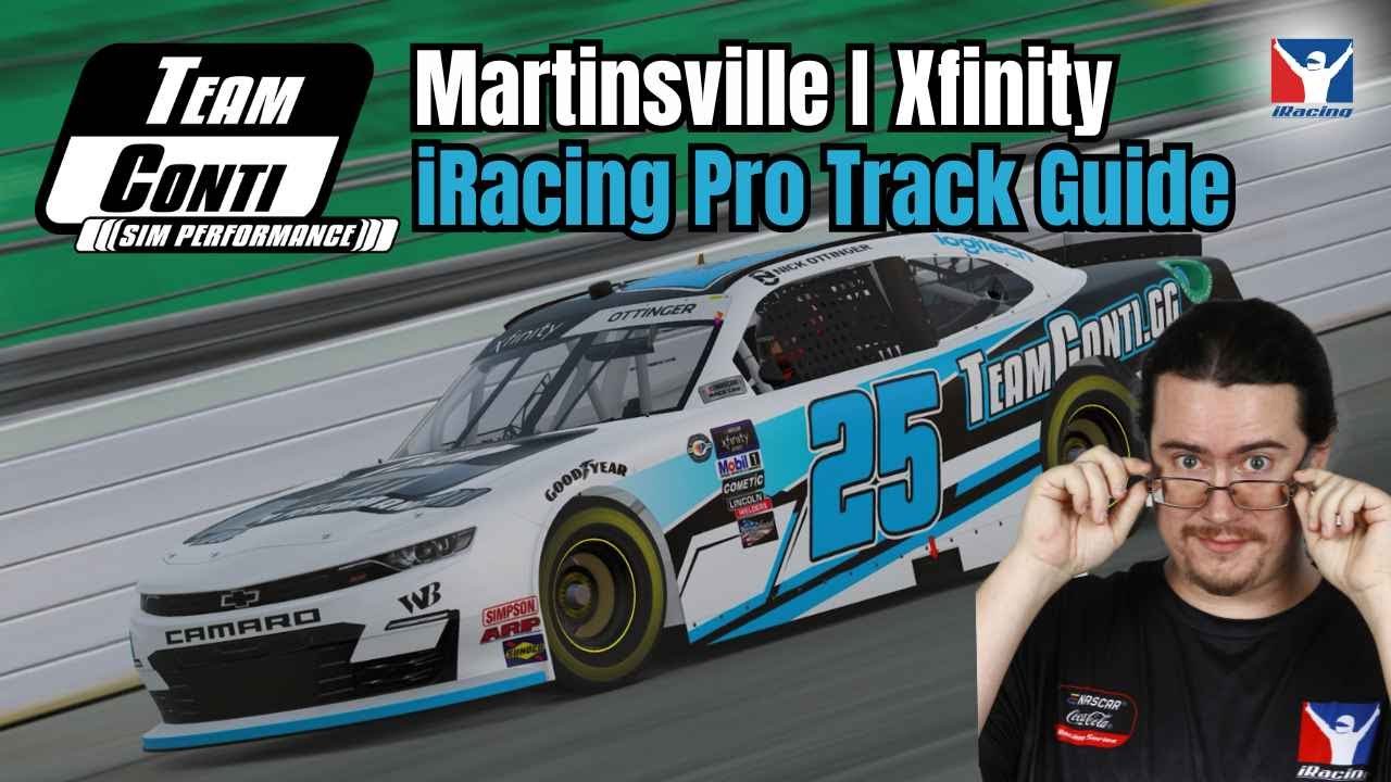 iRacing Pro Track Guide by Team Conti Sim Performance︱NASCAR Xfinity at ...