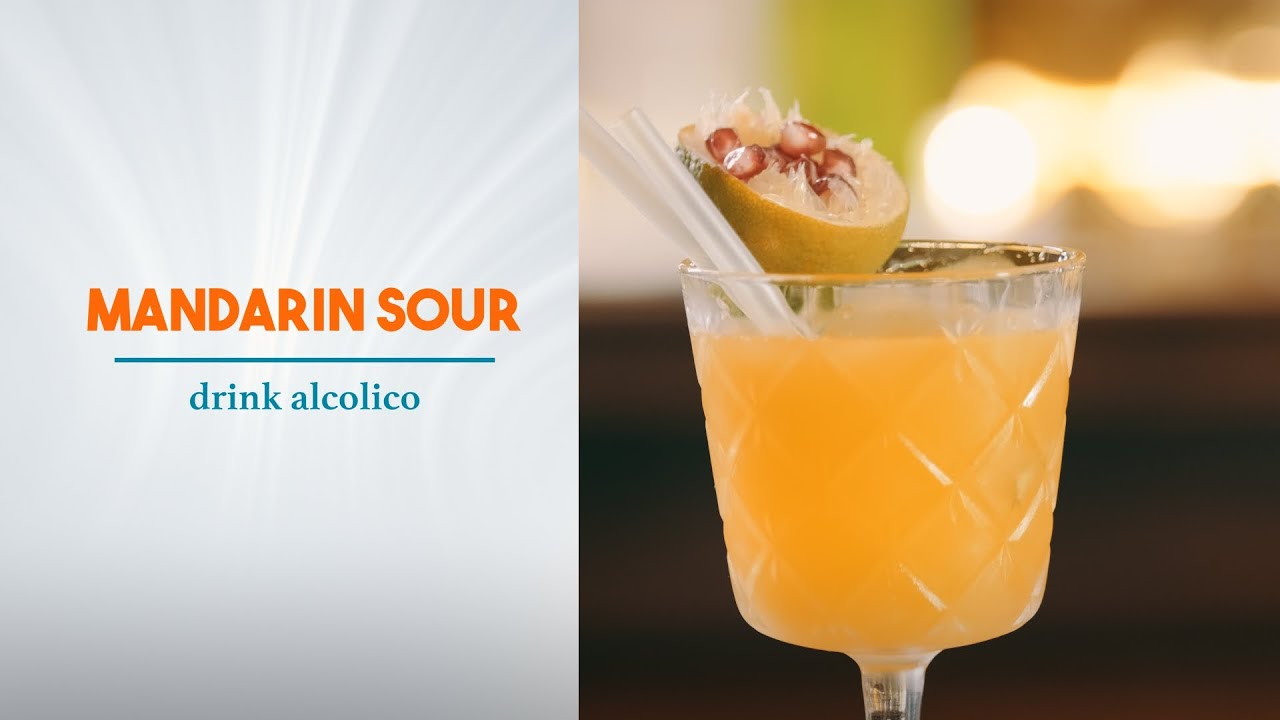 Mandarin Sour con Spremuta di Mandarino - Oranfrizer Juice - YouTube