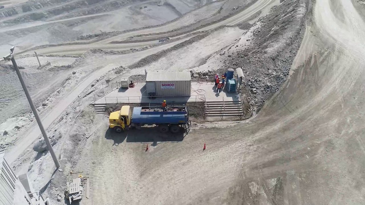 Seaco Dust Control - UNACEM Lima - YouTube