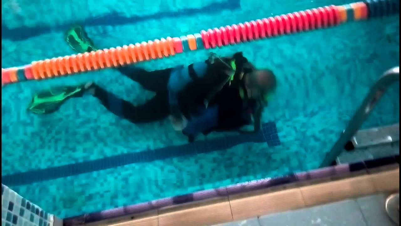 Homemade CCR Rebreather test - YouTube