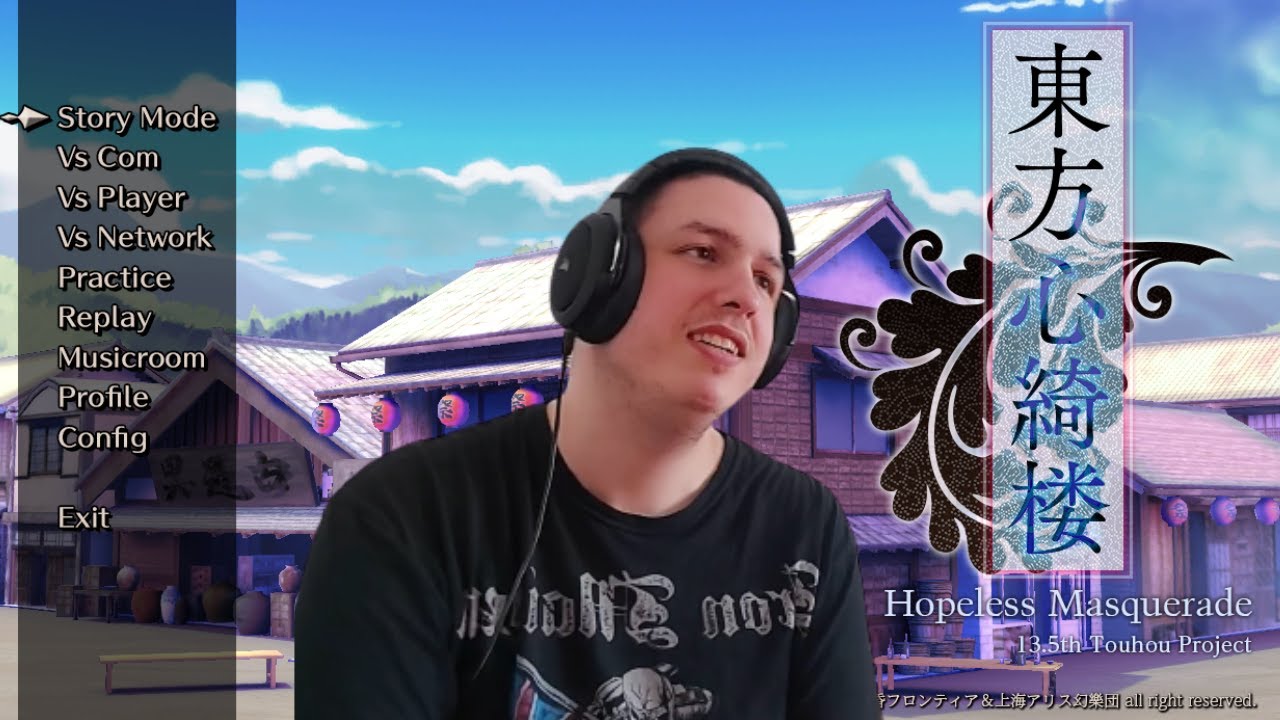 Touhou 13.5 - 東方心綺楼 ~ Hopeless Masquerade ! Playing the last routes ...