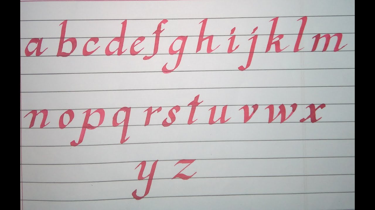 How To Write Italic Calligraphy Alphabets For Beginners Italic how-to-write-italic-calligraphy-alphabets-for-beginners-italic