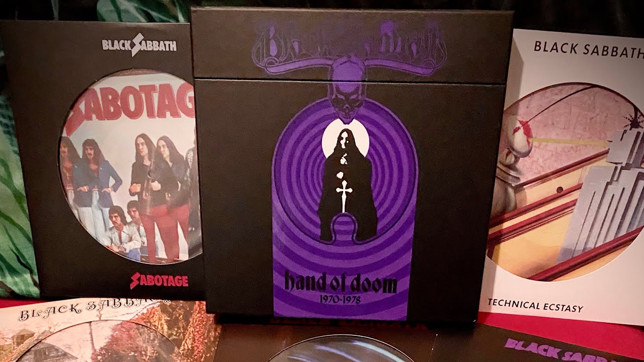BLACK SABBATH!! Unboxing of Hand of Doom Boxset!! - YouTube
