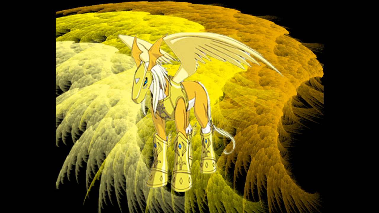 New Armor Digivolution (digimon from adventure 01 & 02) - YouTube