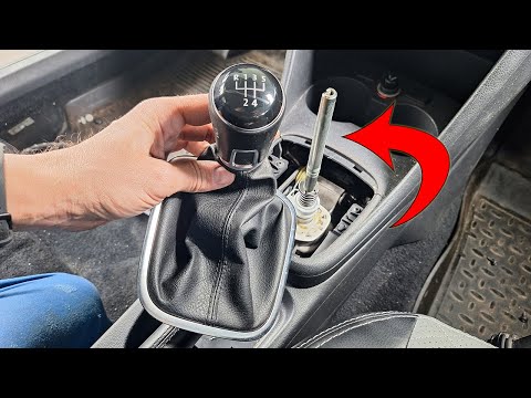 Gear Shift Knob Boot Removal - Volkswagen Polo 6R / MK5