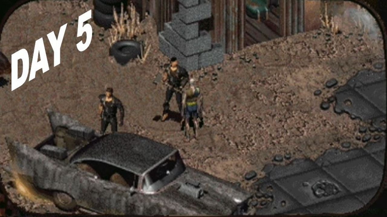 Fallout 2 Restoration Project Mod - I bought a car! - YouTube