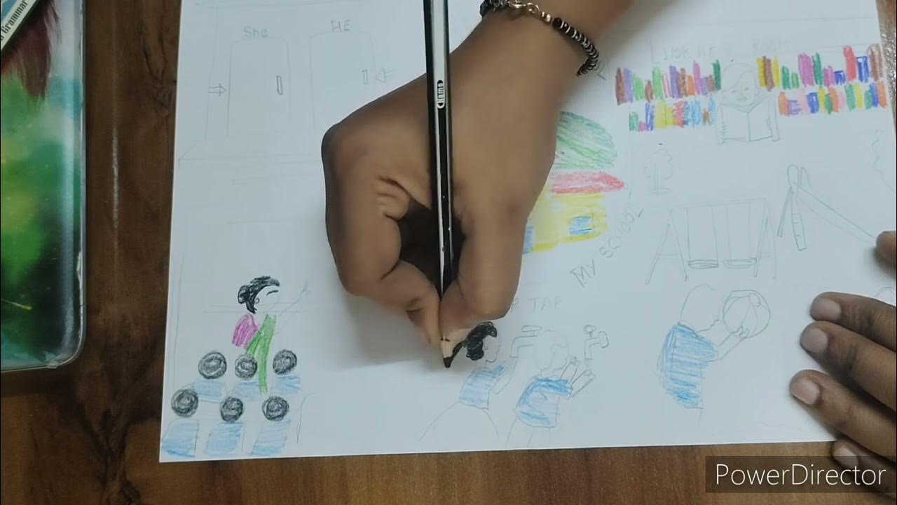 my dream school।। project for schools।। my dream school work for ...