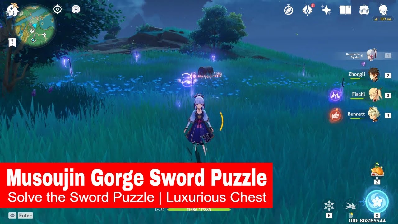 Musoujin Gorge Sword Puzzle - YouTube