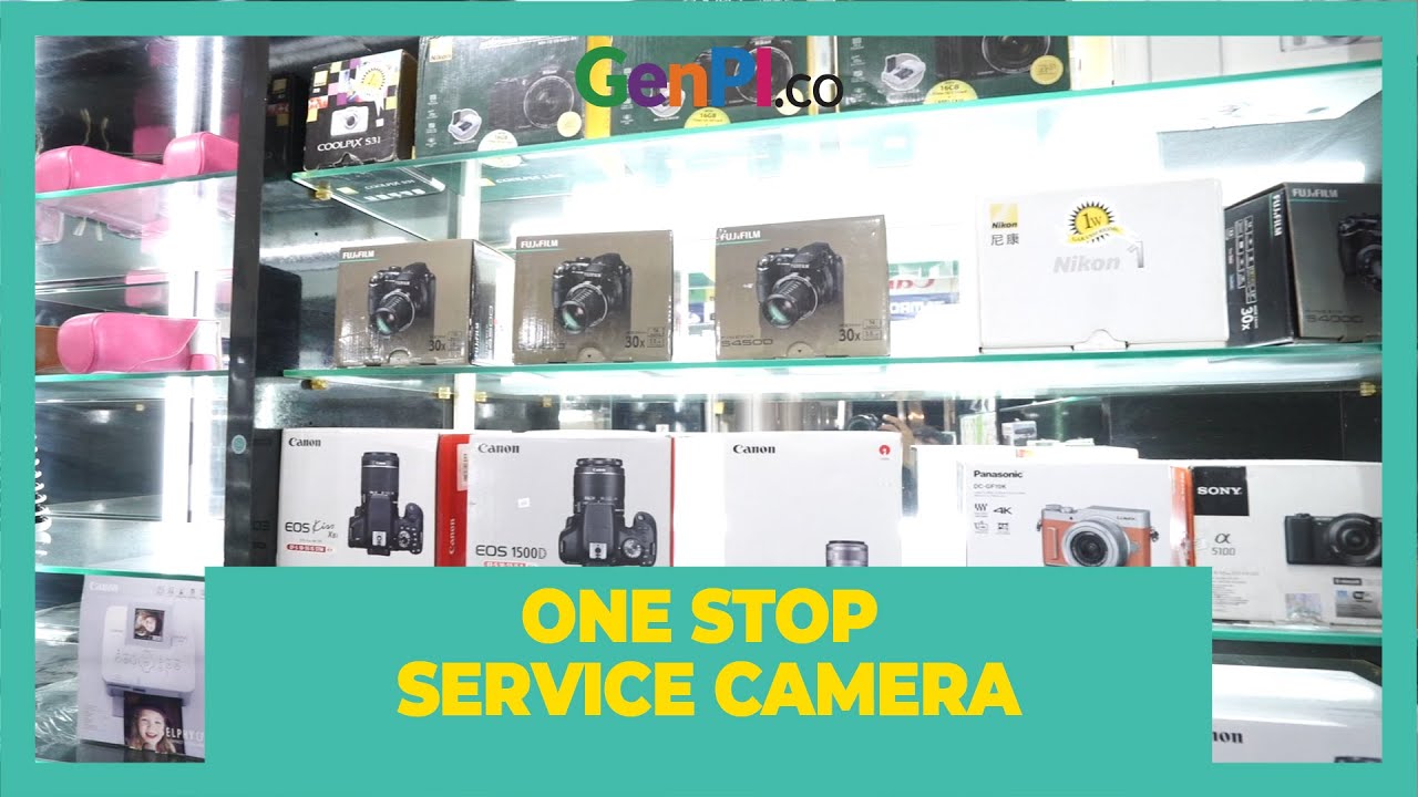 Pasar Baru, Tempatnya Servis Kamera Paling Top - YouTube