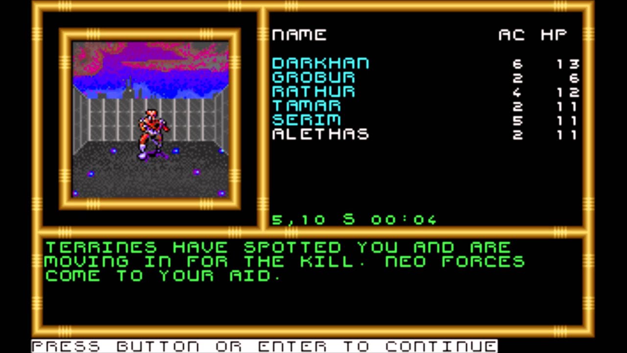 Buck Rogers: Countdown to Doomsday (MS-DOS) Intro und Gameplay - YouTube