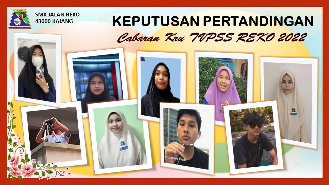 KEPUTUSAN PERTANDINGAN - CABARAN KRU TVPSS REKO 2022 - YouTube