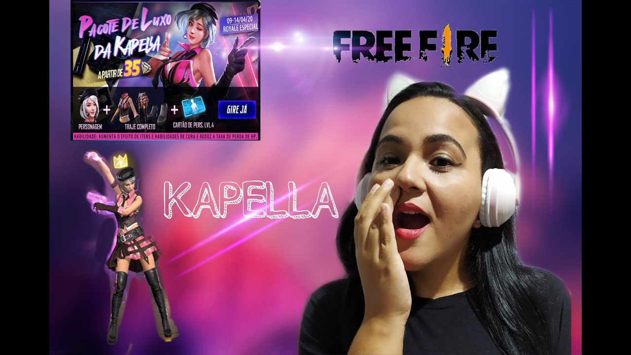 Nova personagem KAPELLA 😱 Veja como ganhei e como jogar com ela! - YouTube