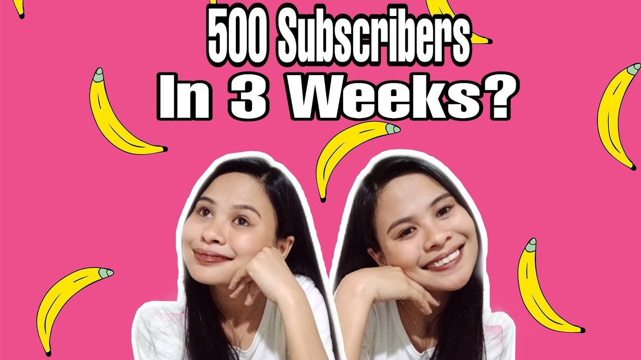 500 Bananas in just 3 weeks | Thanks mga kapatid! - YouTube