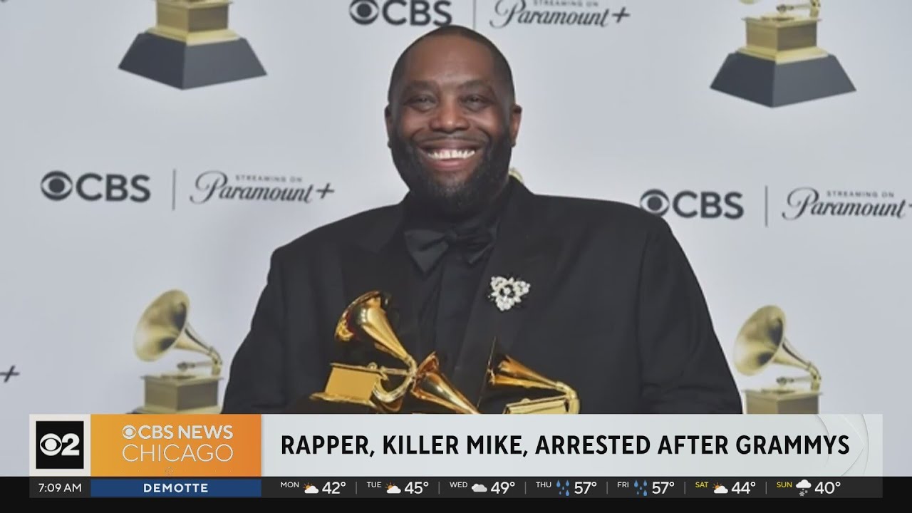 Rapper, Killer Mike, arrested after Grammys - YouTube