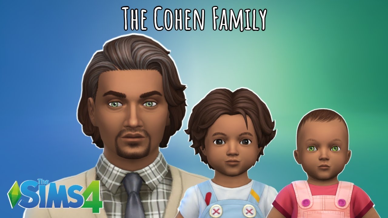 The Sims 4 | CAS | The Cohen Family - YouTube