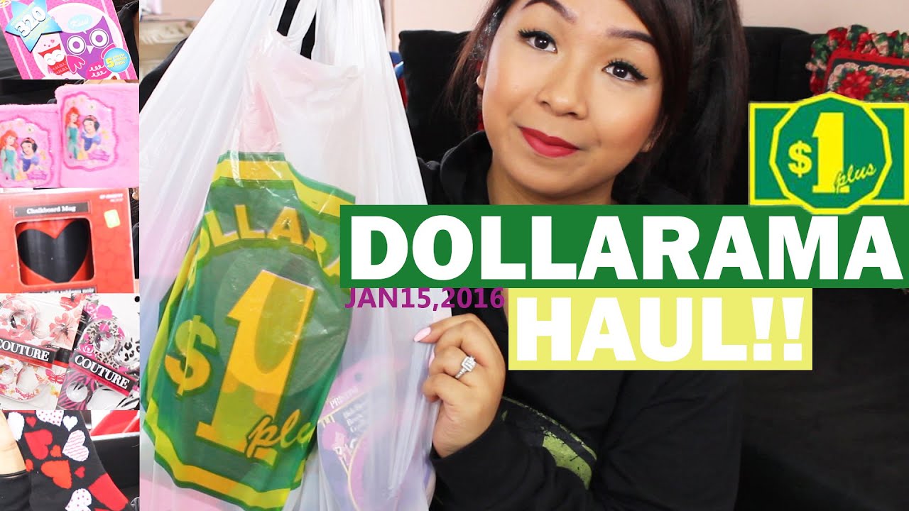 DOLLARAMA HAUL!! WASHI, VALENTINE'S & MORE! | JANUARY 15, 2016 #1 - YouTube