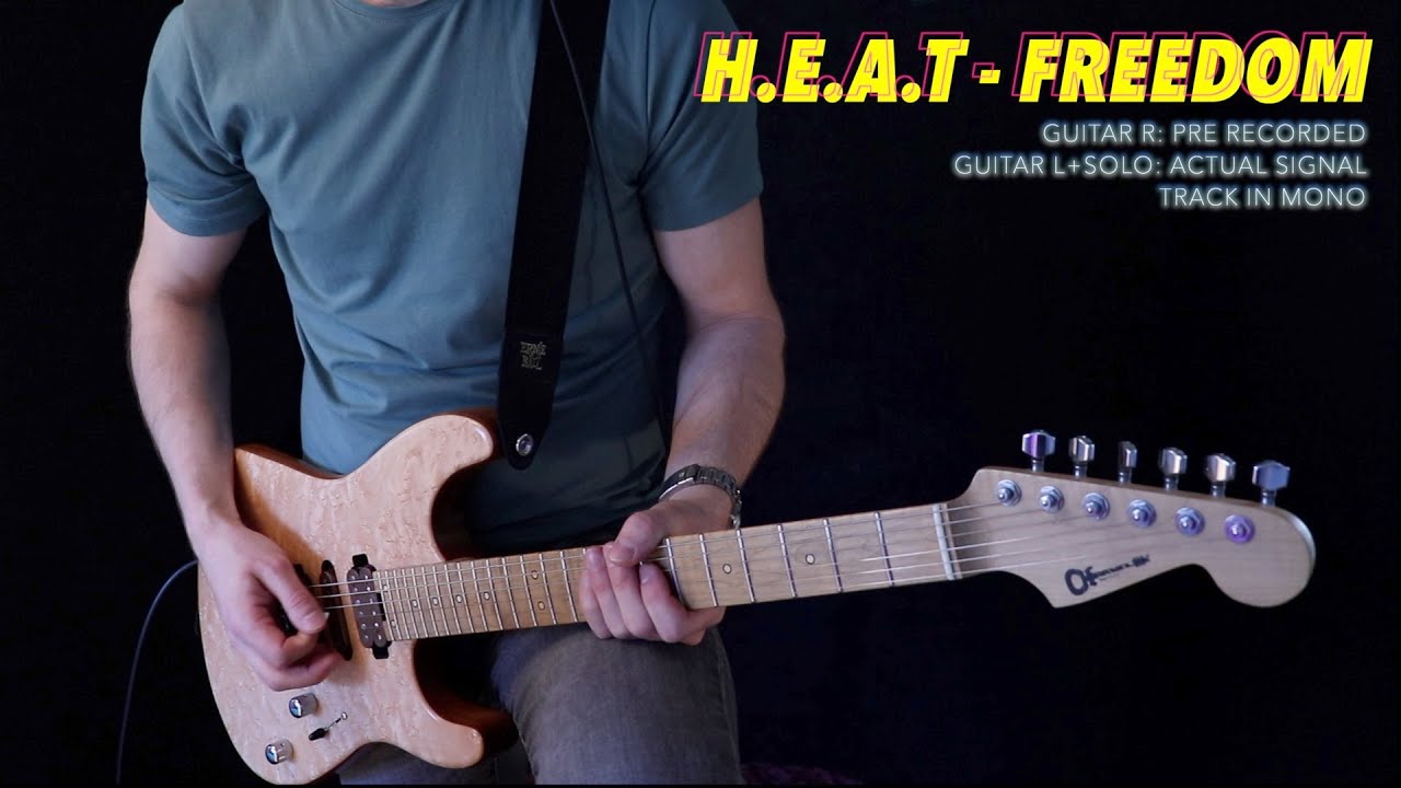 H.E.A.T - Freedom (Rhythm guitar cover) - YouTube