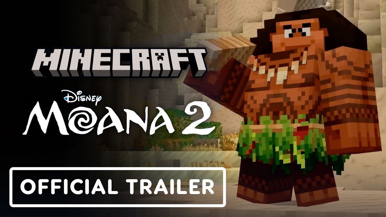 Minecraft x Moana 2 - Official DLC Trailer - YouTube