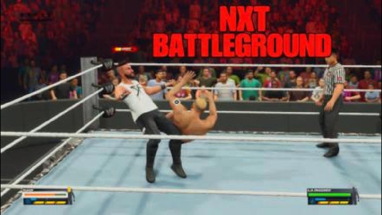 WWE 2K23 NXT BATTLEGROUND ILJA DRAGUNOV RETURN TO HELP SKELETON FENDS ...