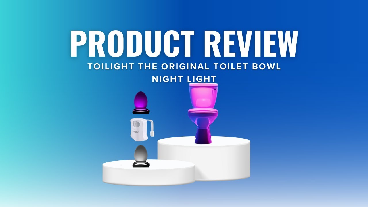 "ToiLight - Motion-Activated Toilet Bowl Night Light | Color-Changing ...