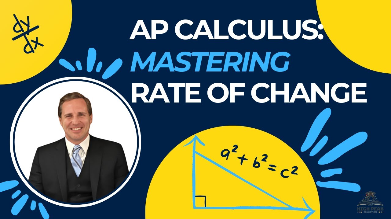 How to Solve Related Rates | AP Calc Related Rates Question 3 Explained ...