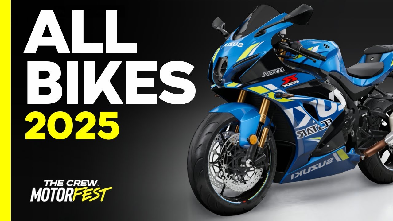 The Crew Motorfest - All Bikes in Game | Update: January 2025 - YouTube