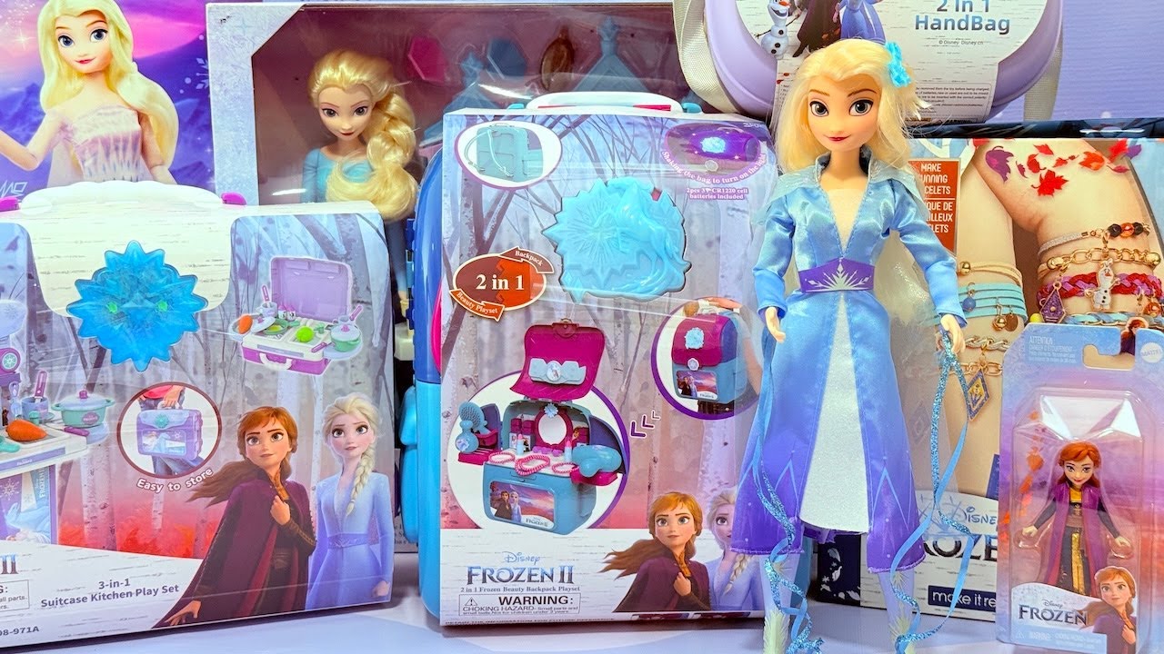 29 Minutes Disney Frozen Toys Collection Unboxing | Disney Frozen 2 in ...