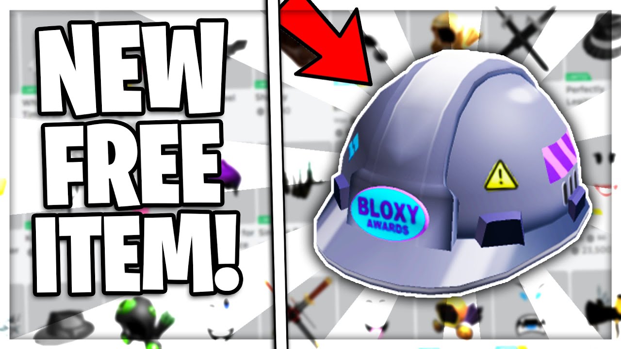 FREE ITEM! CLAIM NOW! HOW TO GET BLOXY BUILDER'S HELMET FOR FREE ...