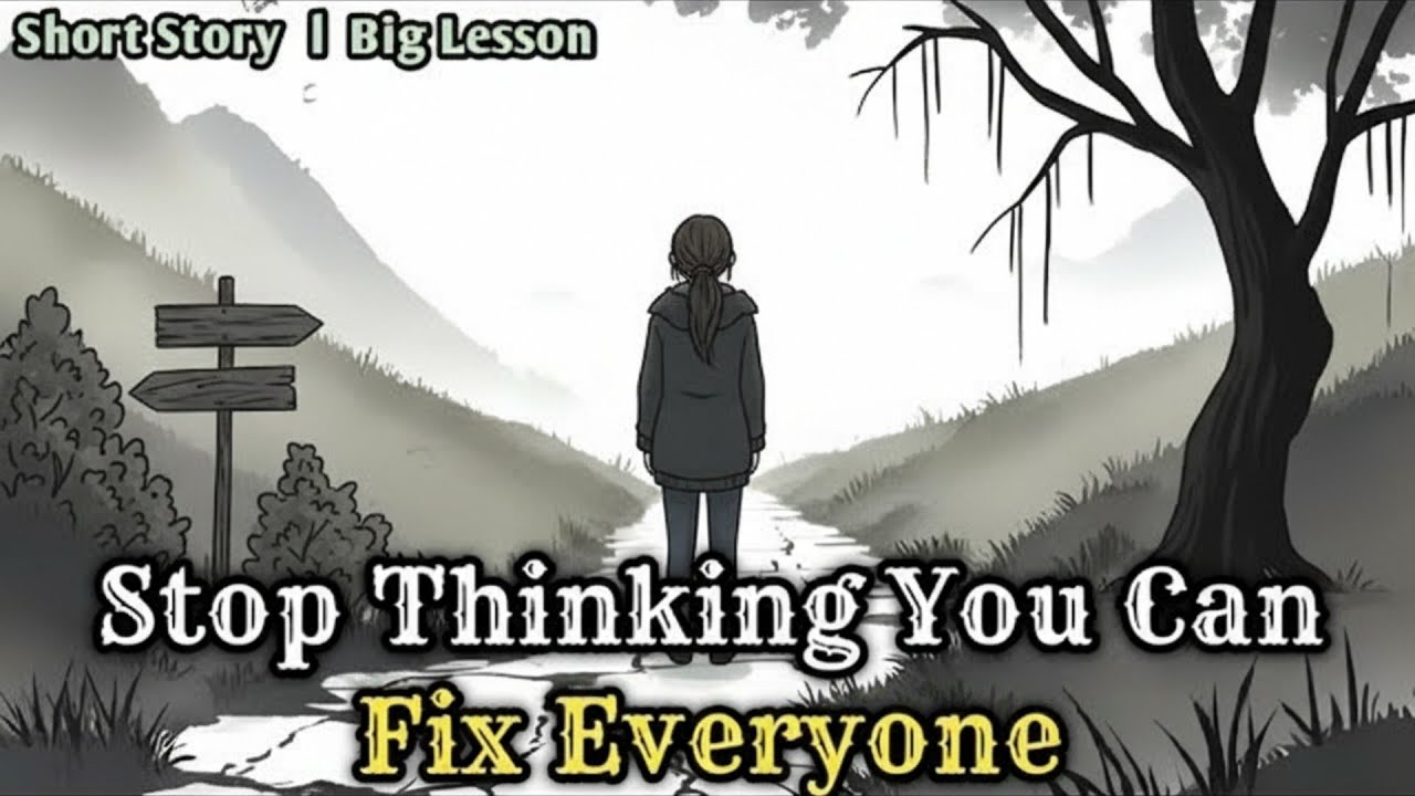 Don’t Try to Fix Everything | Important Life Lesson – Whispered Tales ...