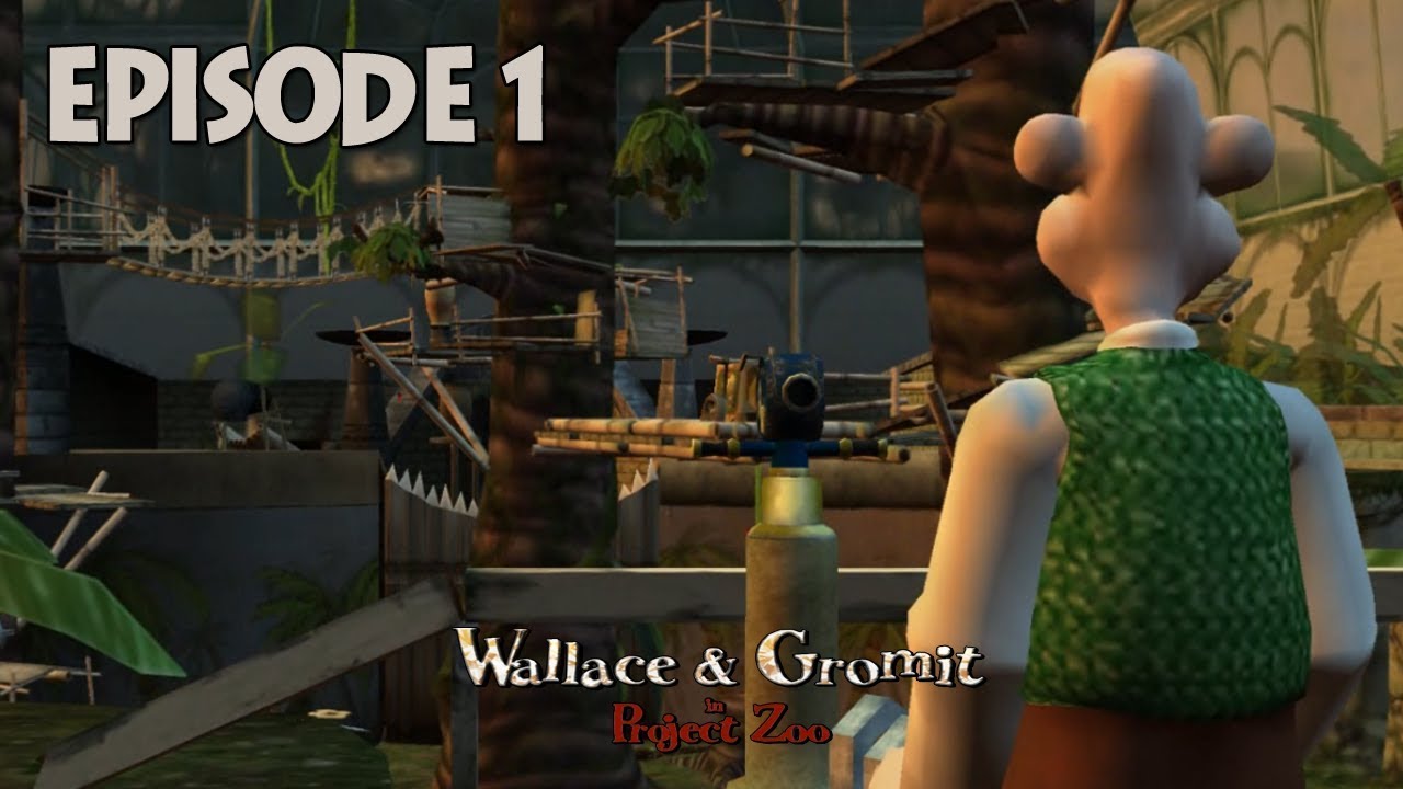 Wallace & Gromit in Project Zoo (Blind) - Episode 1 "The Banana Gun ...